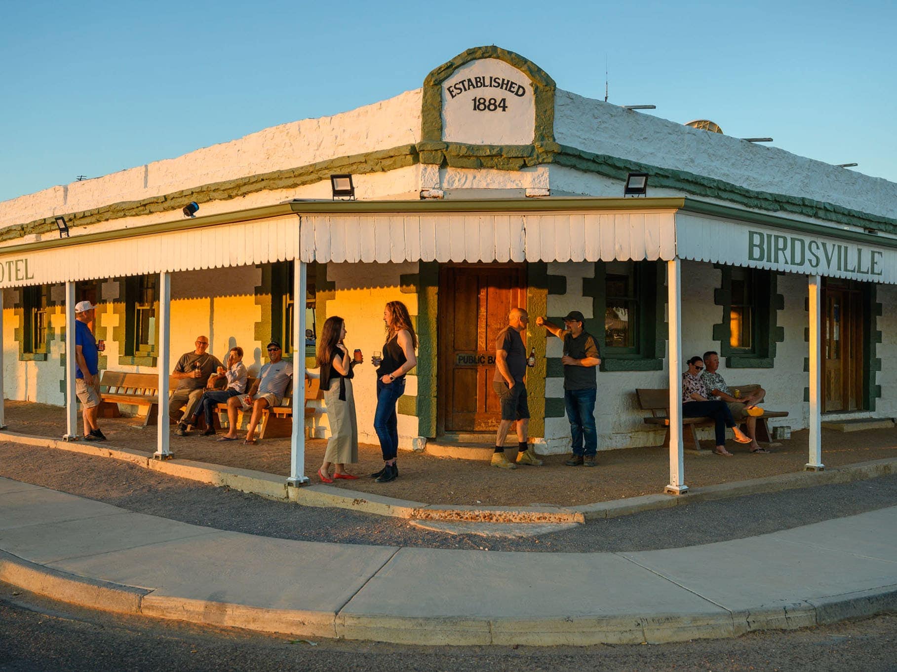 About the Birdsville Hotel in Outback Queensland