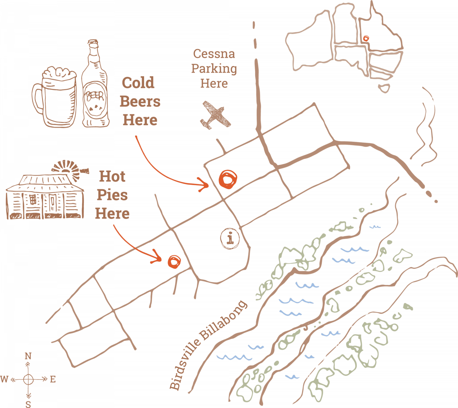 Welcome to the Birdsville Hotel, Queensland